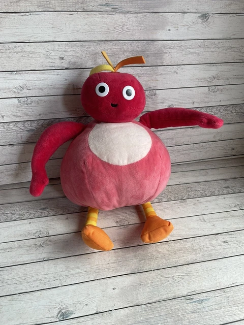 TWIRLYWOOS TWIRLYTOP 12& Toodloo Spinning Head Talking Sounds Red Plush ...