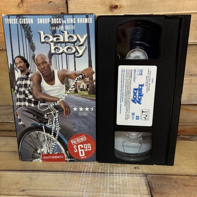 BABY BOY VHS Tape Used Snoop Dogg Blockbuster Rental £6.36 - PicClick UK