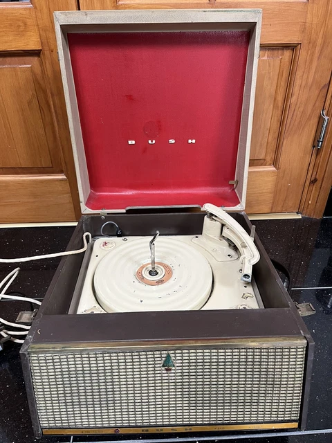 BUSH SRP.31 / Garrard RC 121 Valve Turntable / Record Player £25.00 ...