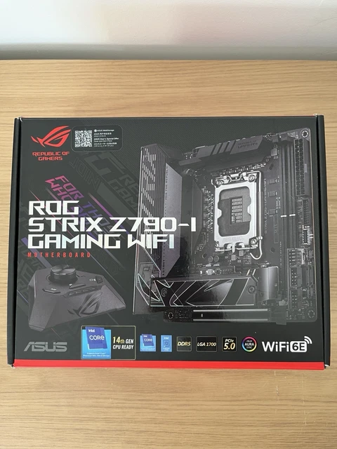ASUS ROG STRIX Z790-I Gaming WIFI LGA 1700 Mini ITX Intel DDR5 Motherboard £208.00 - PicClick UK
