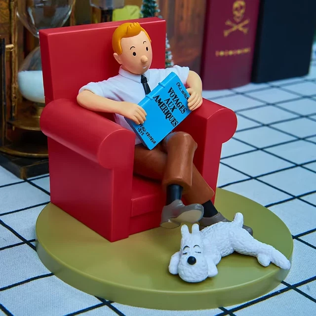 FIGURINE TINTIN ET Milou 10 cm pvc collection les aventures de Tintin ...