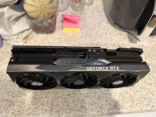 MSI NVIDIA GEFORCE RTX 4090 SUPRIM X 24GB GDDR6X Ray-Tracing Graphics ...