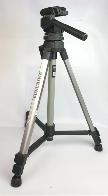 MIRANDA TITAN TP20 Aluminium Tripod with Quick Release Plate & Level ...