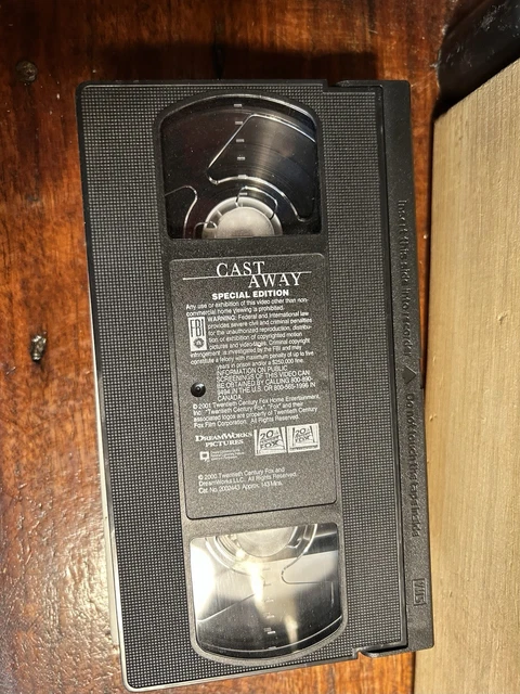 TOM HANKS 2001 Cast Away Special Edition VHS £7.27 - PicClick UK