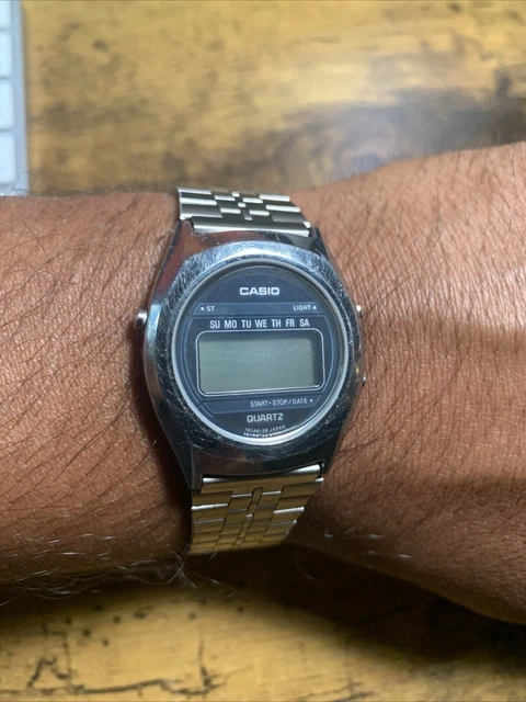 CASIO 31QR-29 VINTAGE Digital Watch - Module QW31 - Made in Japan 70's ...