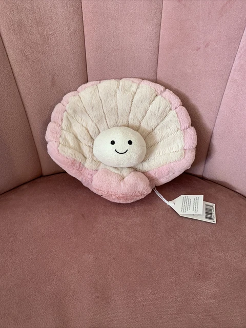 JELLYCAT CLE3CLAM CLEMMIE Clam BNWT H16XW19cm £10.00 - PicClick UK