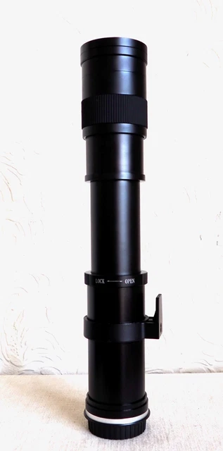 CANON EOS DSLR fit DIGITAL 420-800 Vari zoom telephoto lens 1300D 2000D ...