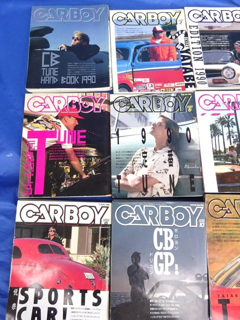 CARBOY CAR Boy 1990 January to December Edition Auto Magazine Tuning ...