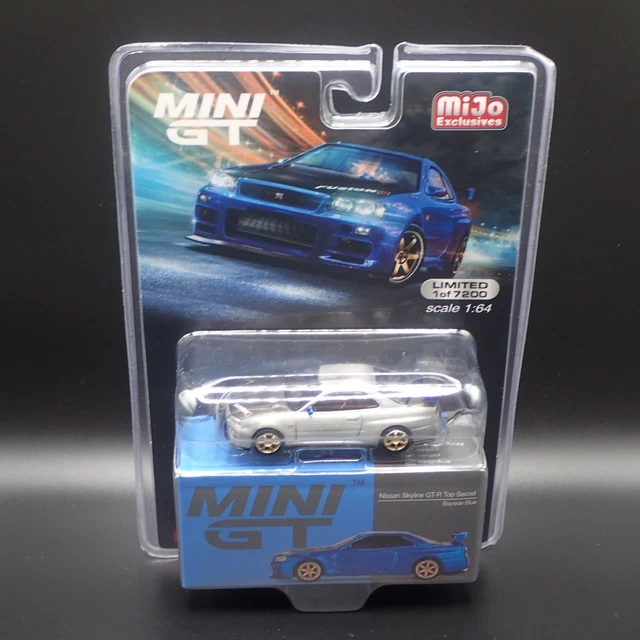 NISSAN SKYLINE GTR Top Secret Raw Chase Tsm Mini Gt 531 1/64 Mijo ...