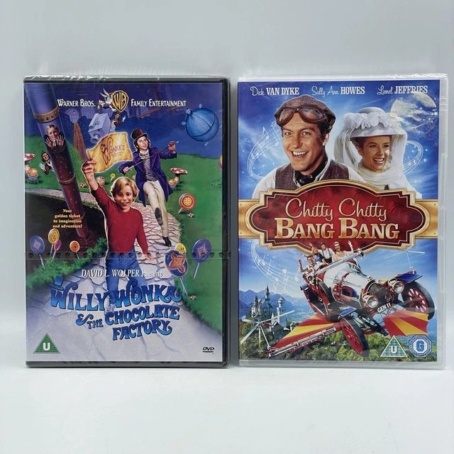 CHITTY CHITTY BANG Bang / Willy Wonka & The Chocolate Factory [DVD] UK ...