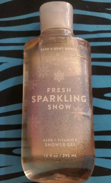 NEW BATH & Body Works FRESH SPARKLING SNOW Women's Shower Gel 10 FL Oz ...