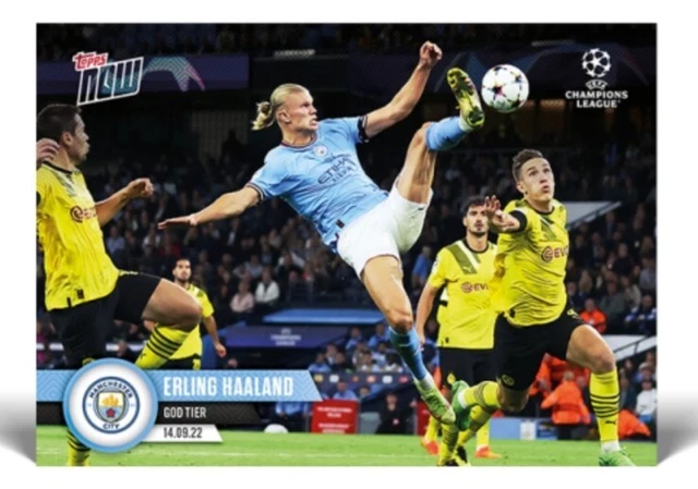 ERLING HAALAND - God Tier Manchester City FC -UCL TOPPS NOW® #20 EUR 7 ...