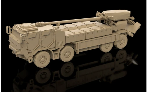 1/72 FRENCH POST War Nexter Caesar 8X8. Painted Resin. Over 3200 models ...