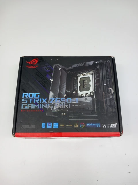Asus Rog Strix Z690 I Gaming Wifi Lga 1700 Mini Itx Intel Motherboard £19999 Picclick Uk