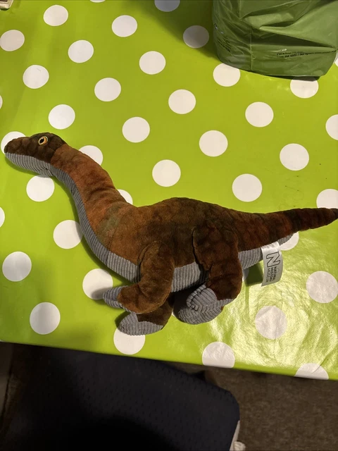 NATURAL HISTORY MUSEUM Titanosaur Plush Cuddly Dinosaur Toy Animal ...