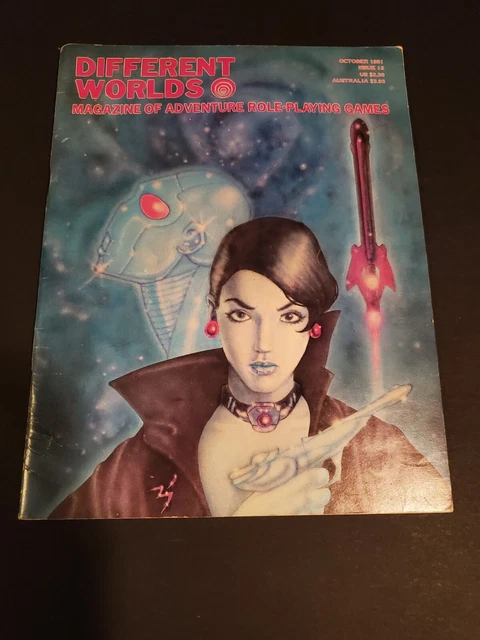 DIFFERENT WORLDS MAGAZINE: Issue # 15 Oct 1981 ☆ Authentic ☆ £10.73 ...