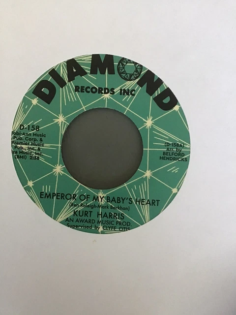 KURT HARRIS - Emperor Of My Baby’s Heart - Single Sided £9.98 - PicClick UK