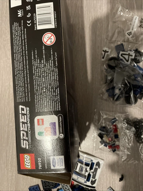 LEGO FORD MUSTANG Dark Horse Building Set 76920 Opened £8.65 - PicClick UK