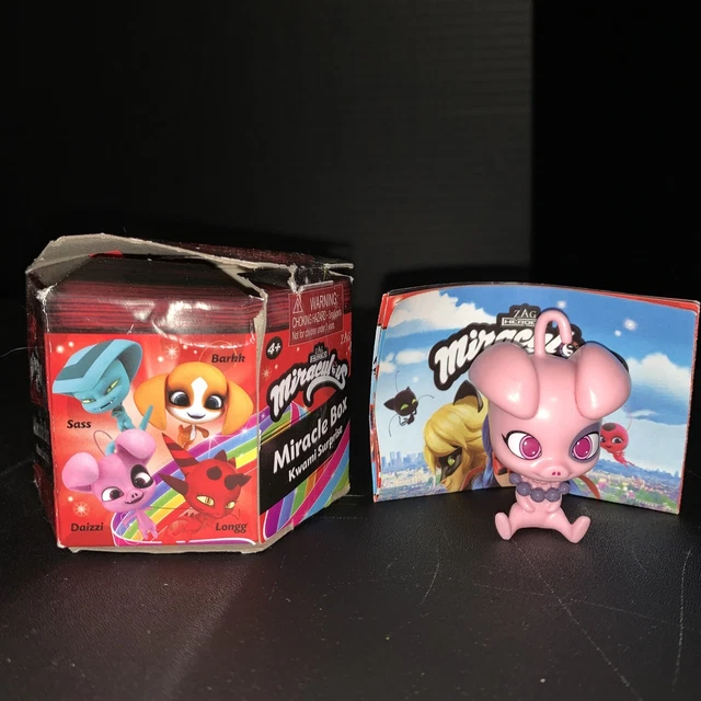 MIRACULOUS LADYBUG MIRACLE Box Kwami Surprise Figure- Daizzi Pig ...