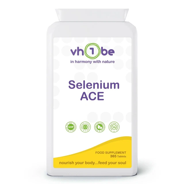 SELENIUM ACE 365 Tablets Food supplement £16.99 - PicClick UK