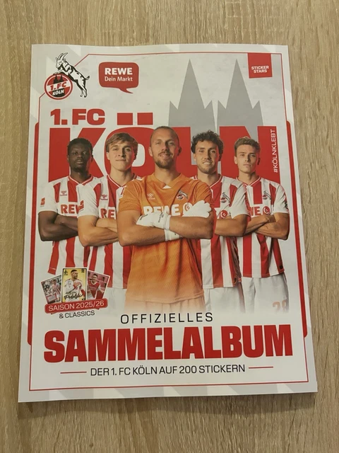REWE / STICKERSTARS 1. FC Köln 25/26 2025/2026 - Sticker aussuchen aus ...