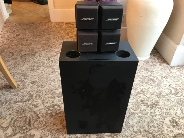 BOSE ACOUSTIMASS SPEAKER bass System AM-5 Sub Woofer Cube Speakers £89. ...