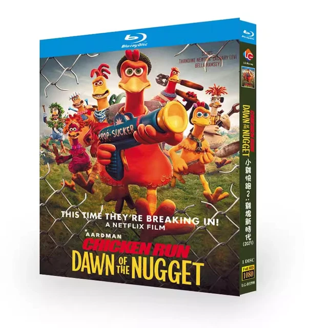 CHICKEN RUN: DAWN of the Nugget (2023) Blu-ray BD film All Region 1 ...