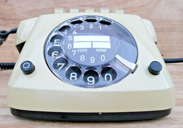VINTAGE NT TELEFONBAU Normalzeit Multi Line Rotary Telephone £52.71 ...