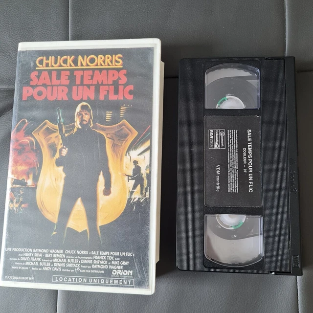 VHS SALE TEMPS pour un flic " Chuck Norris " EUR 15,00 - PicClick FR