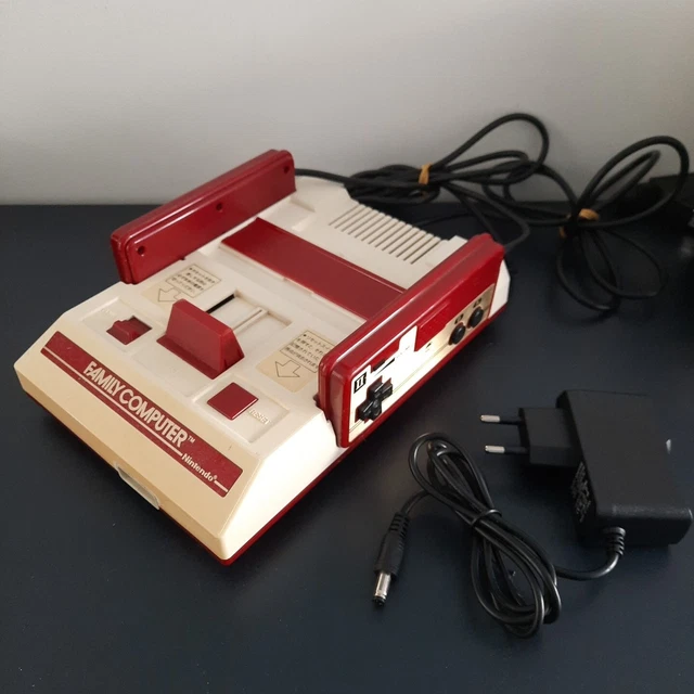 CONSOLE NINTENDO FAMILY Computer Famicom Vintage Retrogaming 1989 Avec ...