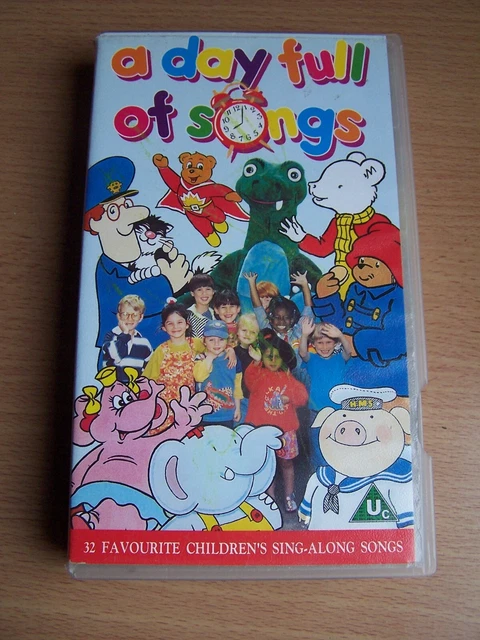 A DAY FULL of Songs VHS £15.00 - PicClick UK