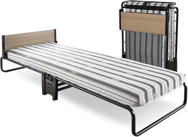 JAY-BE REVOLUTION REBOUND Folding Bed Single with Headboard & Castors £ ...