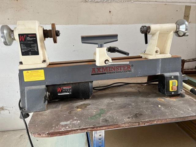 AXMINSTER WOOD TURNING Lathe with Variable Speed Control Unit £125.52 ...