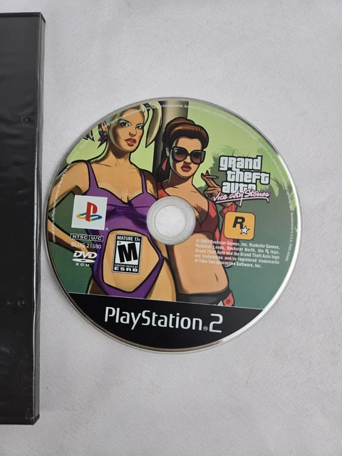 Grand Theft Auto Vice City Stories Sony Playstation 2 2007 Gta Ps2