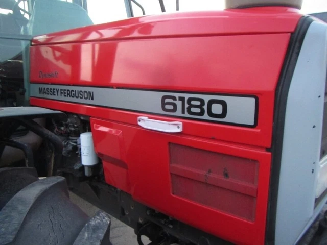 MASSEY FERGUSON 6100 series bonnet stickers tractor decals £35.00 ...
