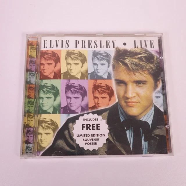 ELVIS PRESLEY LIVE CD 2000 Concert Compilation Album Classic ...