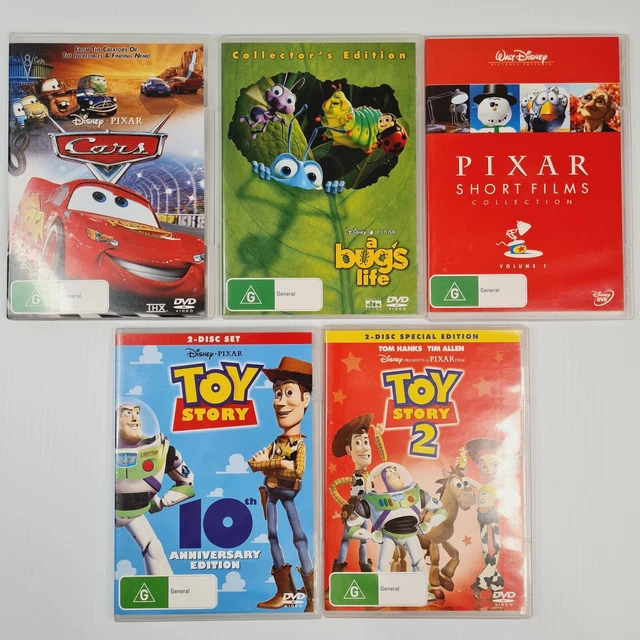 4 DISNEY MOVIES + Pixar Short Films Collection : Vol 1 (DVD, 2007) Kids ...