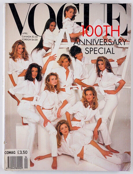 CINDY CRAWFORD TURLINGTON Evangelista CLAUDIA SCHIFFER Tatjana Patitz ...