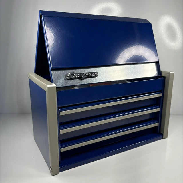 SNAP-ON TOOLS KMC923APOL NEW MIDNIGHT BLUE Desktop Micro Top Chest/Box ...