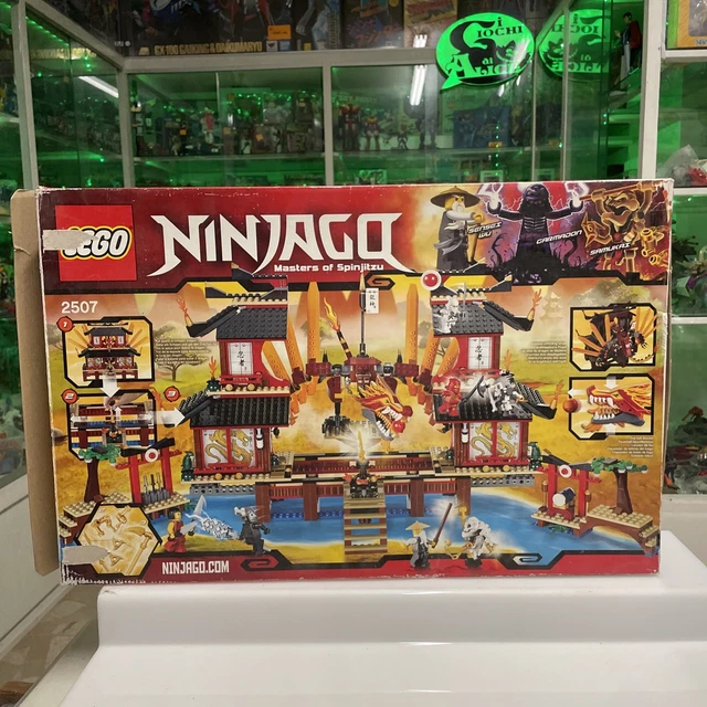 LEGO NINJAGO - 2507 Fire Temple - The Golden Weapons £156.48 - PicClick UK