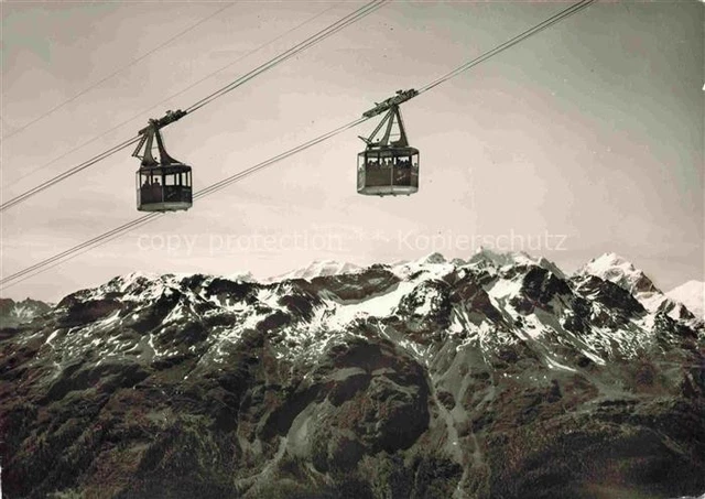 SEILBAHN CABLE-CAR TELEPHERIQUE St. Moritz Corviglia Piz Nair EUR 4,90 ...
