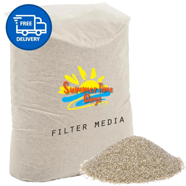 SWIMMING POOL FILTER Media 25kg Bag Glass Media by Laeto Summertime ...