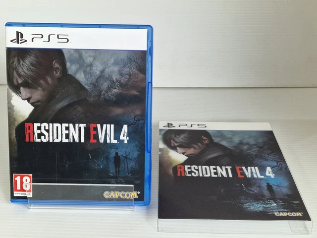 RESIDENT EVIL 4 Remake RE4 Playstation 5 PS5 con cover lenticolare ...