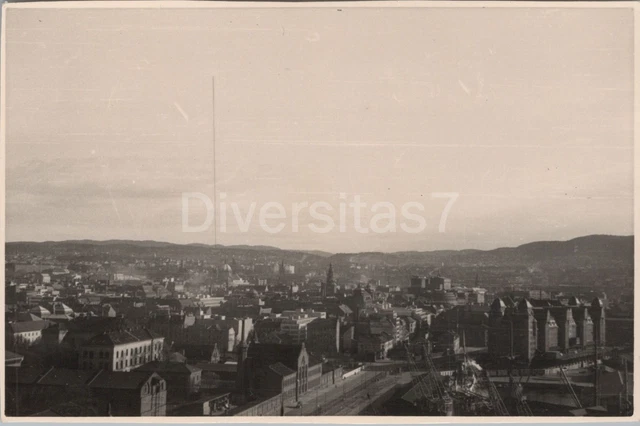FOTO, GEBIRGS-JÄGER-REGIMENT 137, Blick auf Oslo in Norwegen, D/67 EUR ...