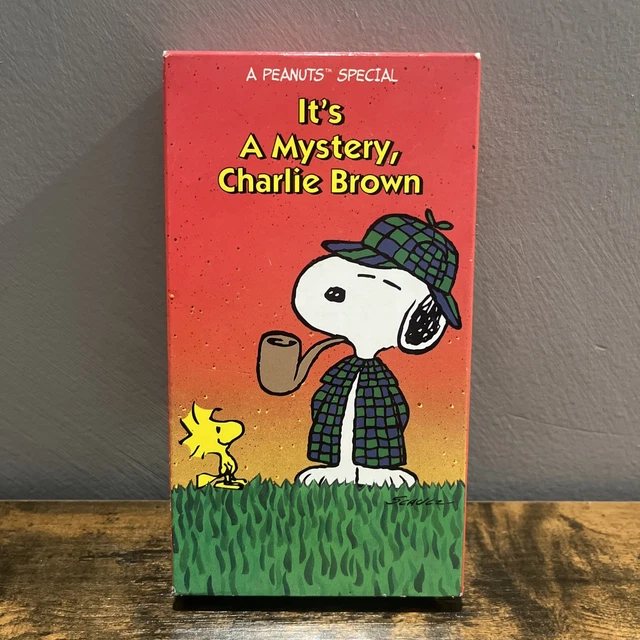 PEANUTS SPECIAL IT'S A Mystery, Charlie Brown VHS 1974 £14.90 - PicClick UK