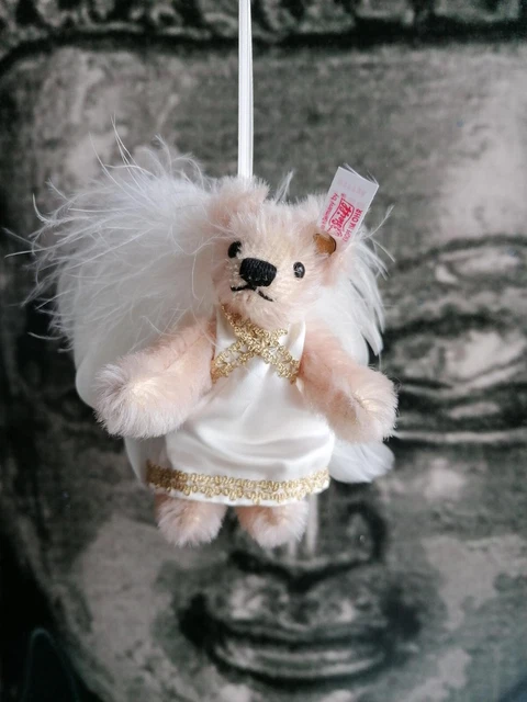 STEIFF BÄR ENGEL von 2004 mit Flügel aus echten Federn 037726 EUR 99,99 ...