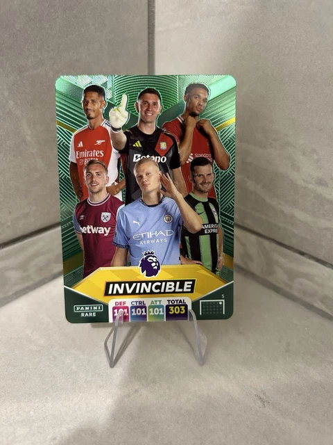 PANINI ADRENALYN XL Premier League 2025 Invincible “Emerald” Green ...