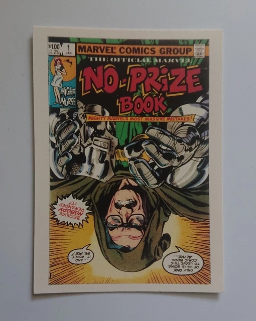 1991 MARVEL COMIC Images - 1st Covers Series 2 Card - The Marvel No ...