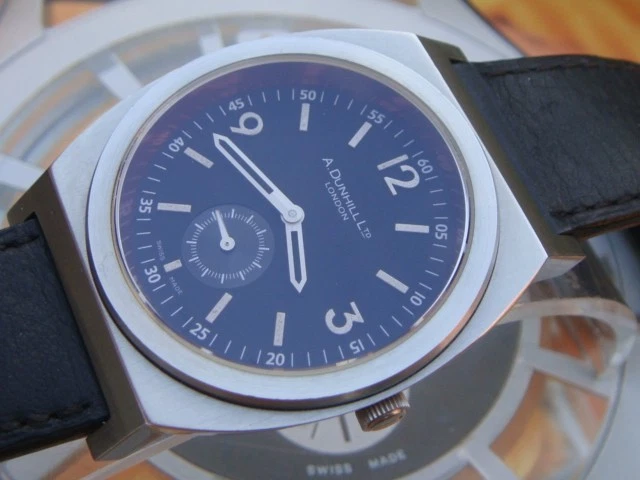 ALFRED DUNHILL LTD. London gents mens watch pilots dial RPM 8034 ...
