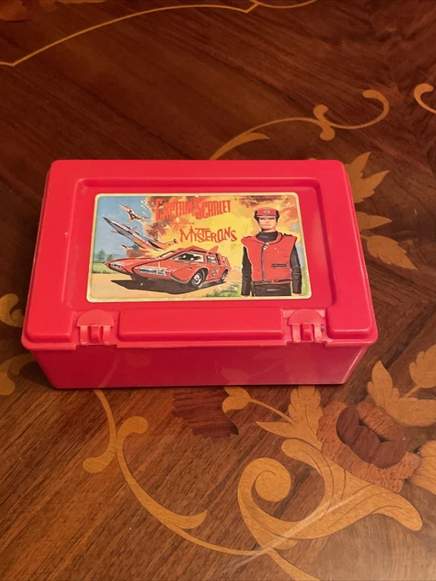 VINTAGE CAPTAIN SCARLET Lunch Box £5.00 - PicClick UK